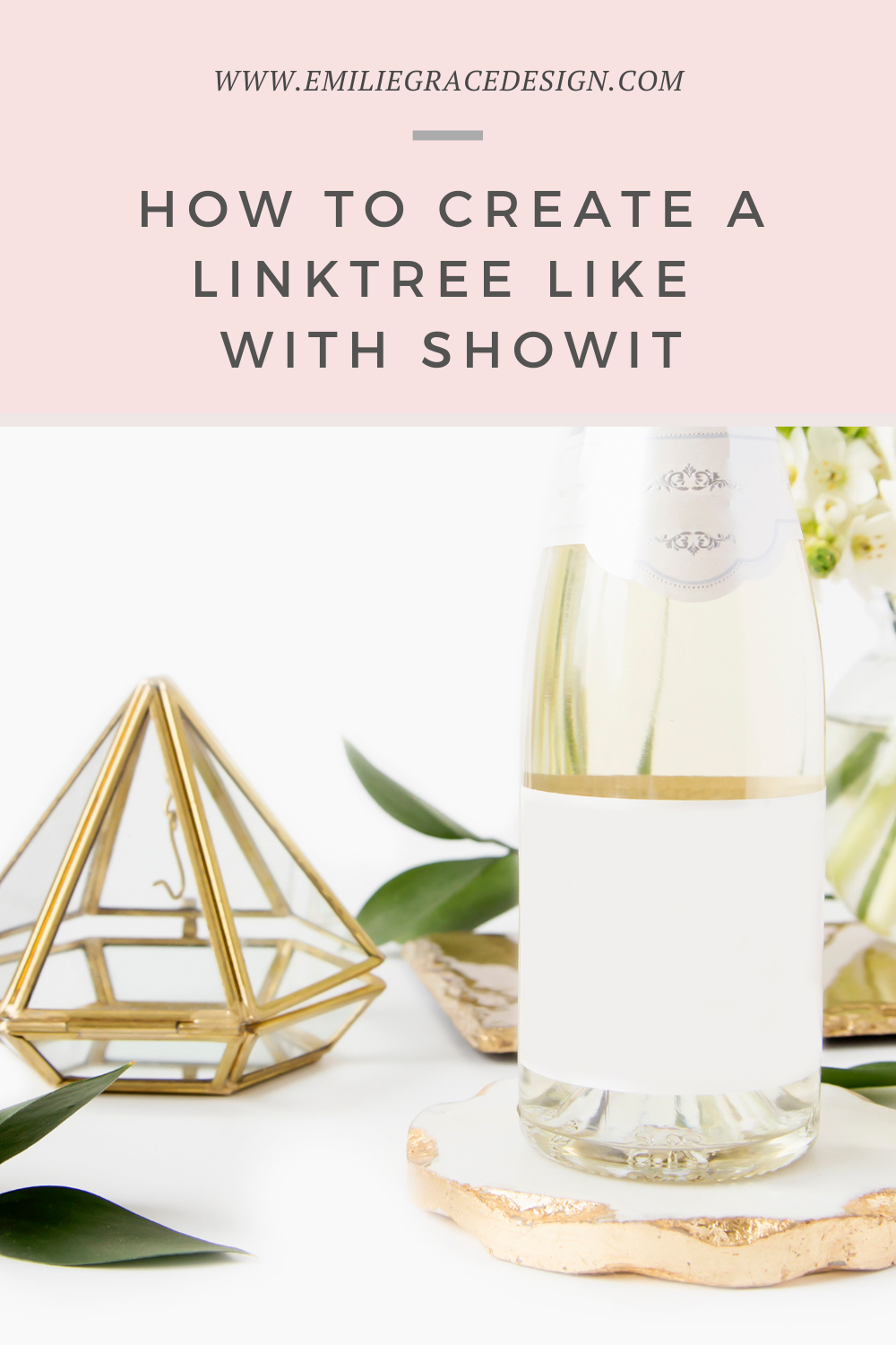How to Create a Linktree Like with Showit - emiliegracedesign.com